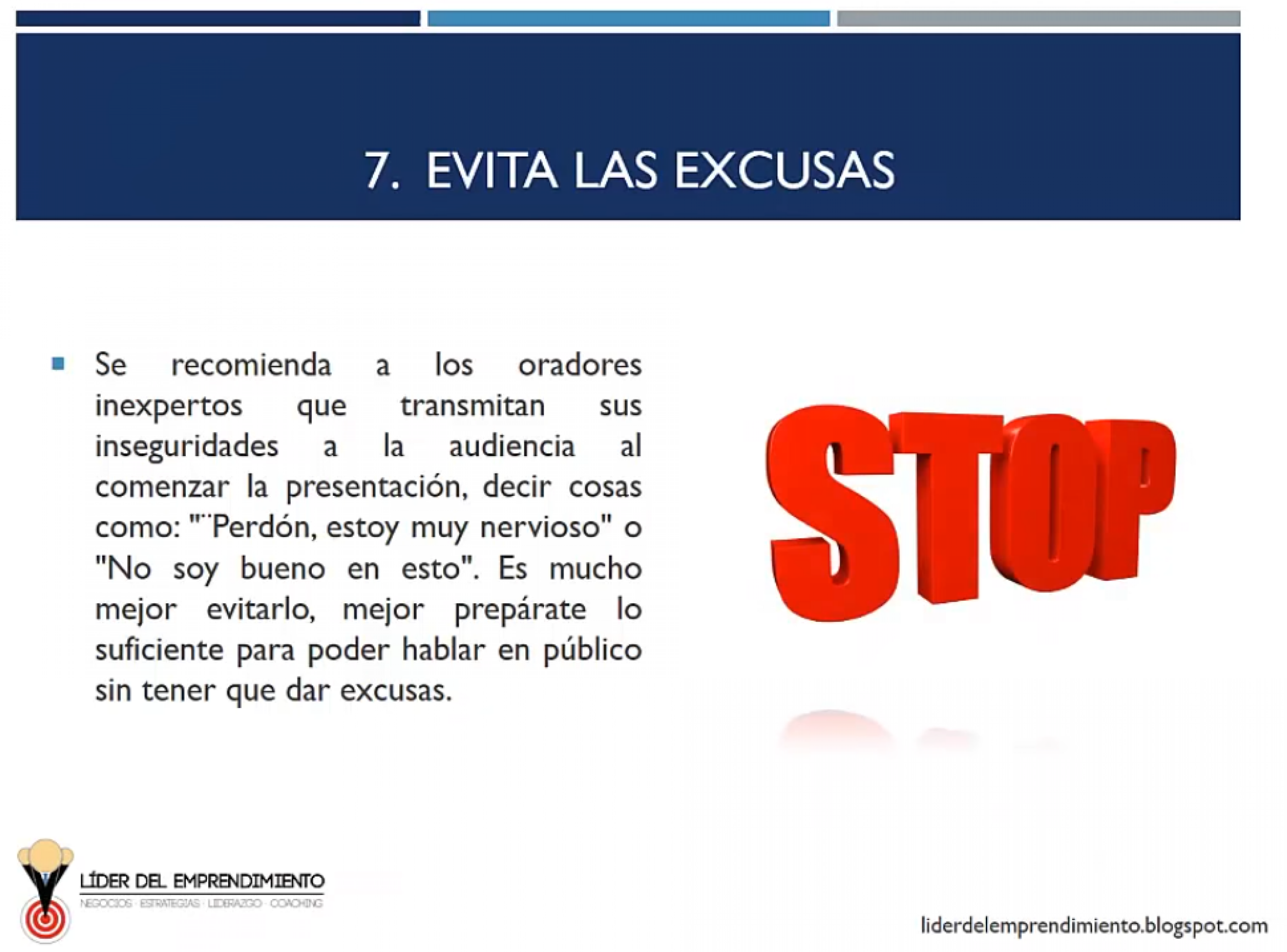 13 Técnicas para hablar en público | Líder del Emprendimiento