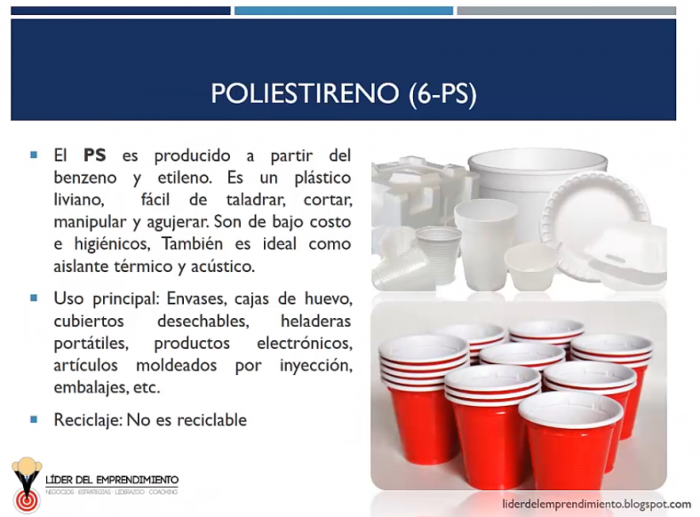 Tipos de plástico y sus usos | Líder del Emprendimiento