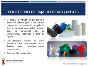 Tipos de plástico y sus usos | Líder del Emprendimiento